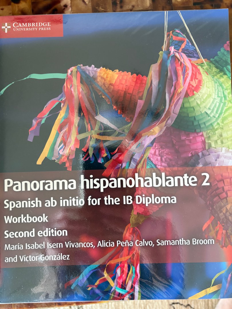 IB Diploma Spanish Ab Initio school books ( Cambridge University Press ...