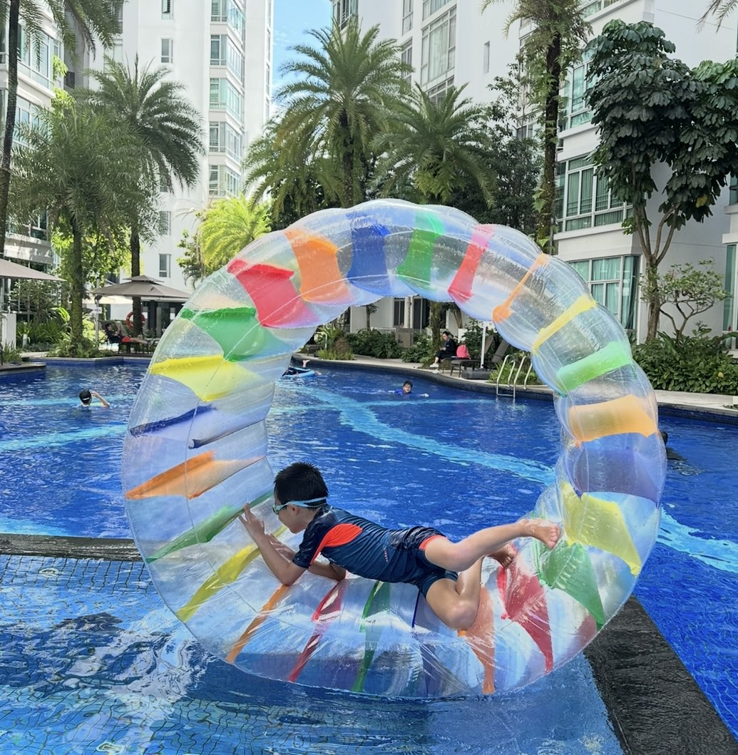Inflatable Water Float Giant Wheel, Sports Equipment, Sports & Games ...