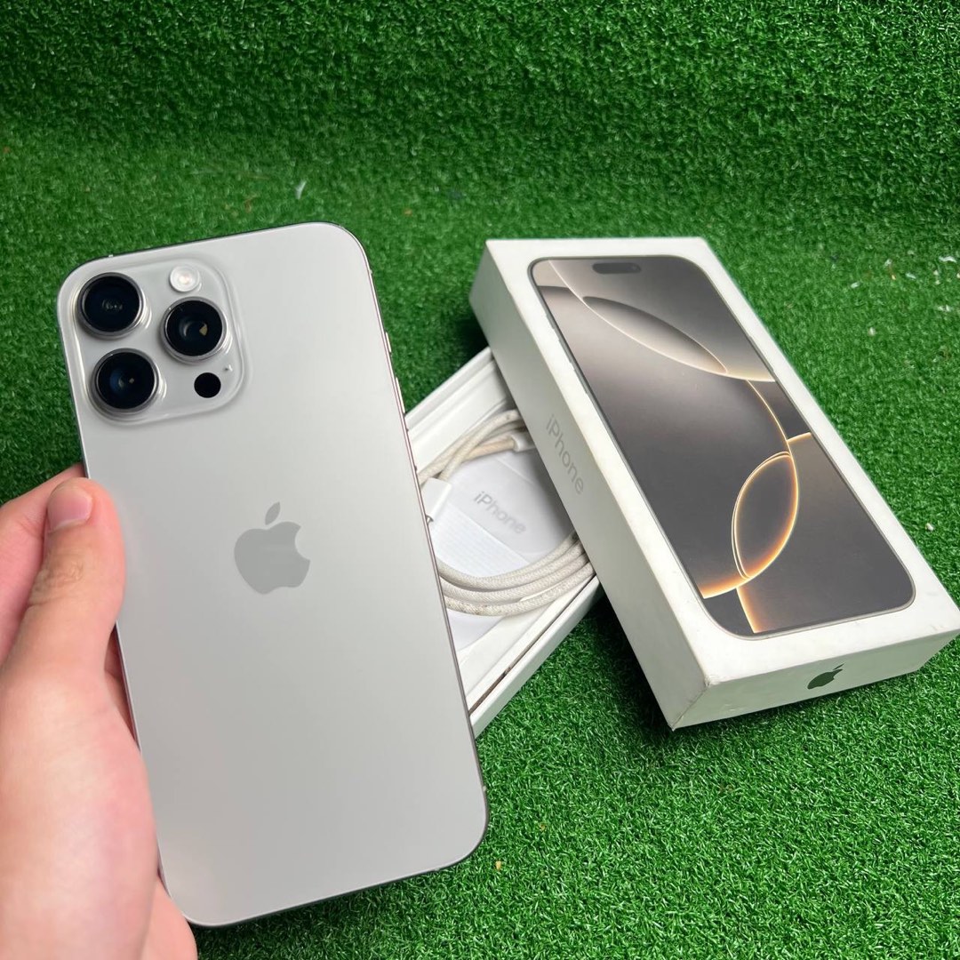 iPhone 16 Pro Max Natural Titanium 512GB, Mobile Phones & Gadgets ...