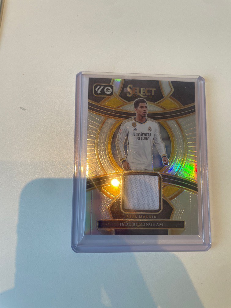 Jude Bellingham select patch England Real Madrid soccer football card ...