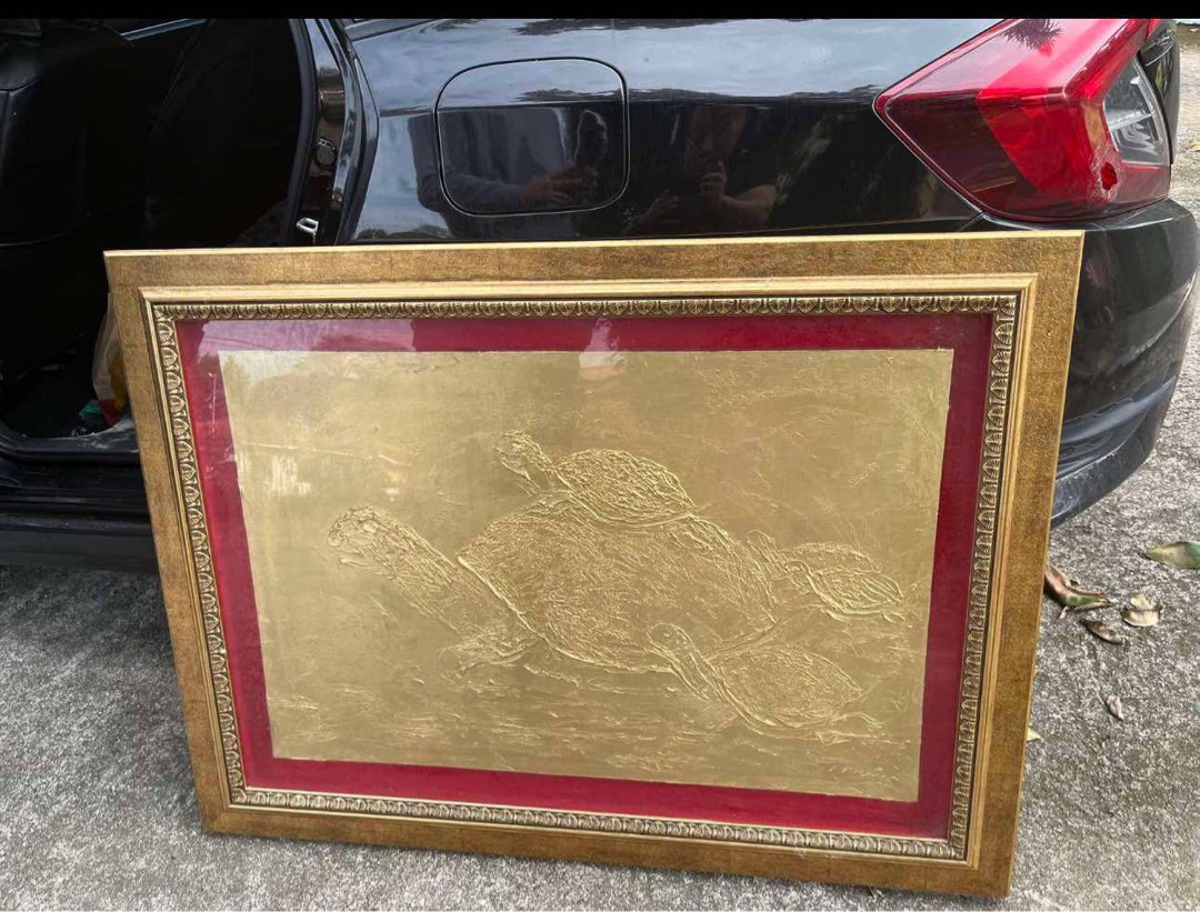 Kim Il Tae 24k carat Gold painting, Hobbies & Toys, Stationary & Craft ...