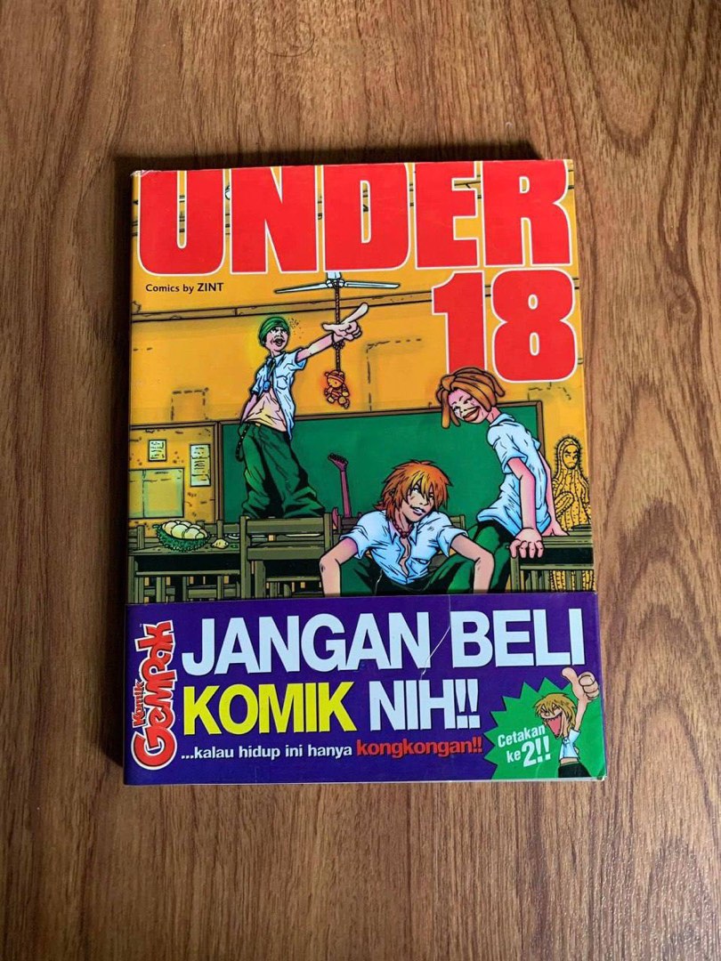 Komik Under 18 OG Karya Zint Gempakstarz, Hobbies & Toys, Books ...