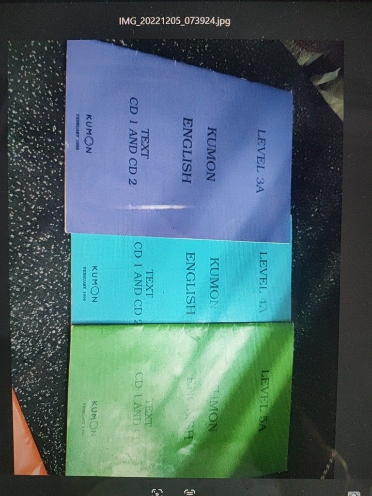 Kumon English Textbook Level 3A, Hobbies & Toys, Books & Magazines ...