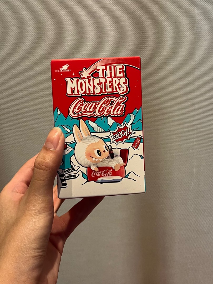 Labubu coke figurine, Hobbies & Toys, Toys & Games on Carousell