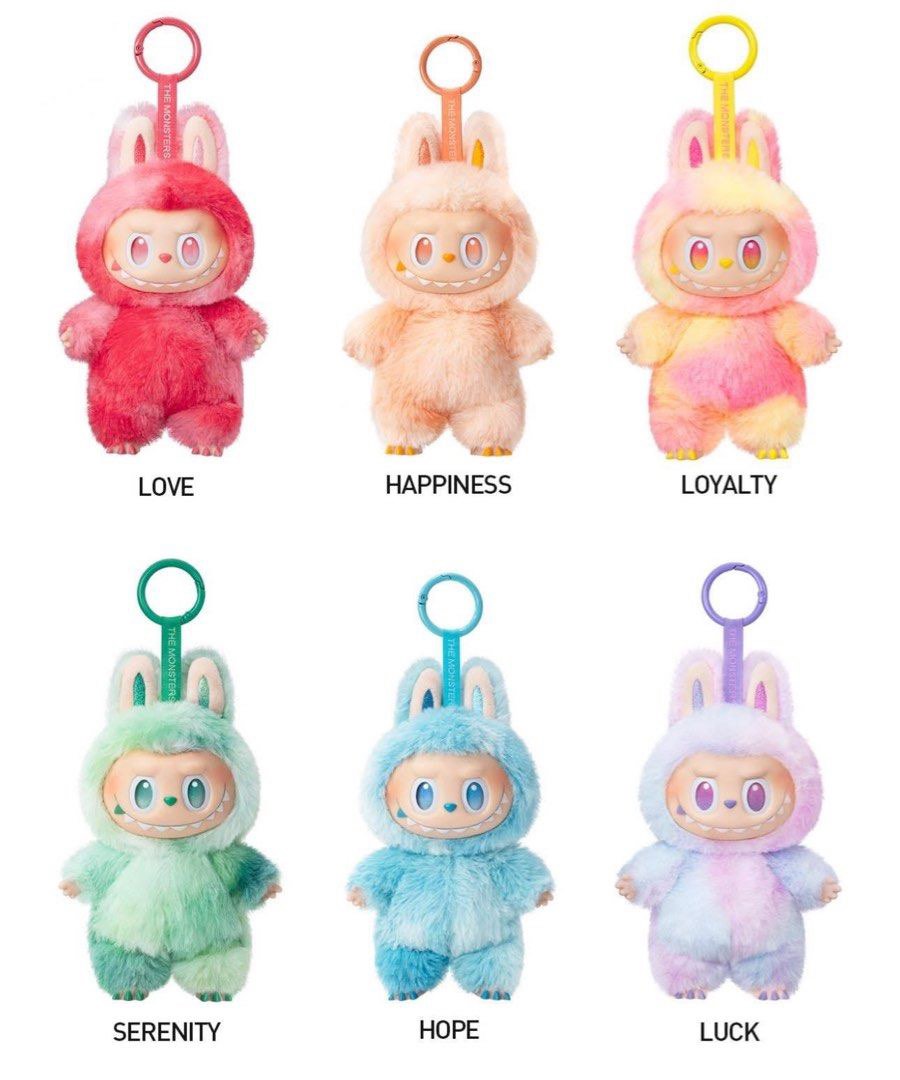 labubu v3 hope loyalty luck, Hobbies & Toys, Toys & Games on Carousell