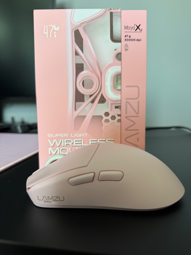 Lamzu Maya X Pink, Computers & Tech, Parts & Accessories, Mouse ...