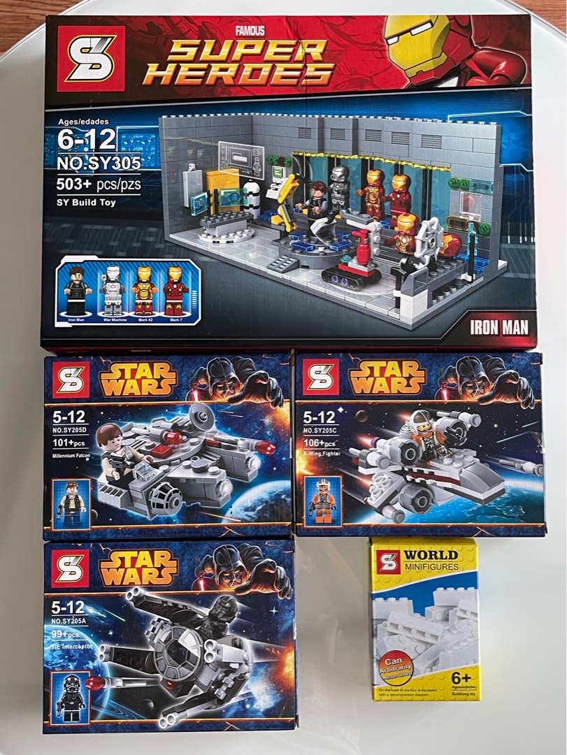 Lego Super Heroes & Star Wars, Hobbies & Toys, Toys & Games on Carousell