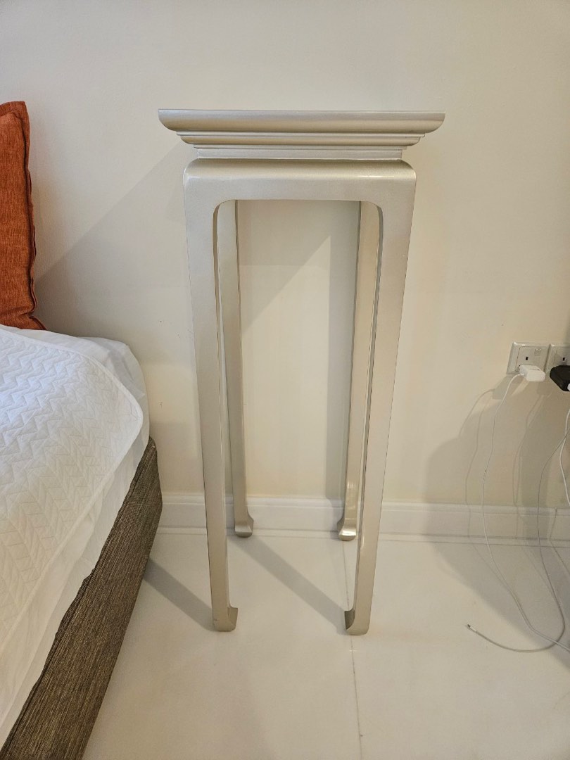 Long leg table for lamps, Furniture & Home Living, Furniture, Shelves ...