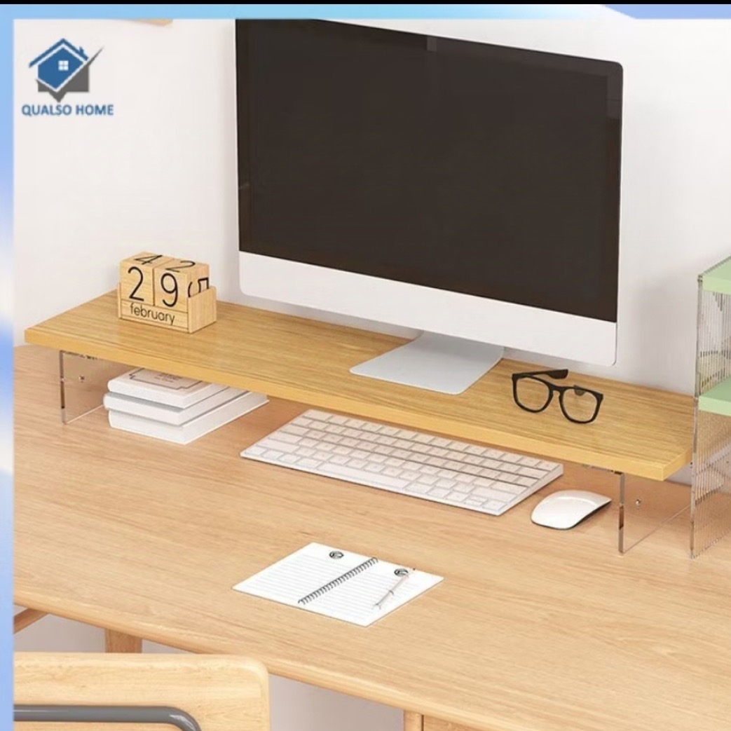 Monitor Riser Stand | Desktop Display Riser | Computer Table Shelf ...