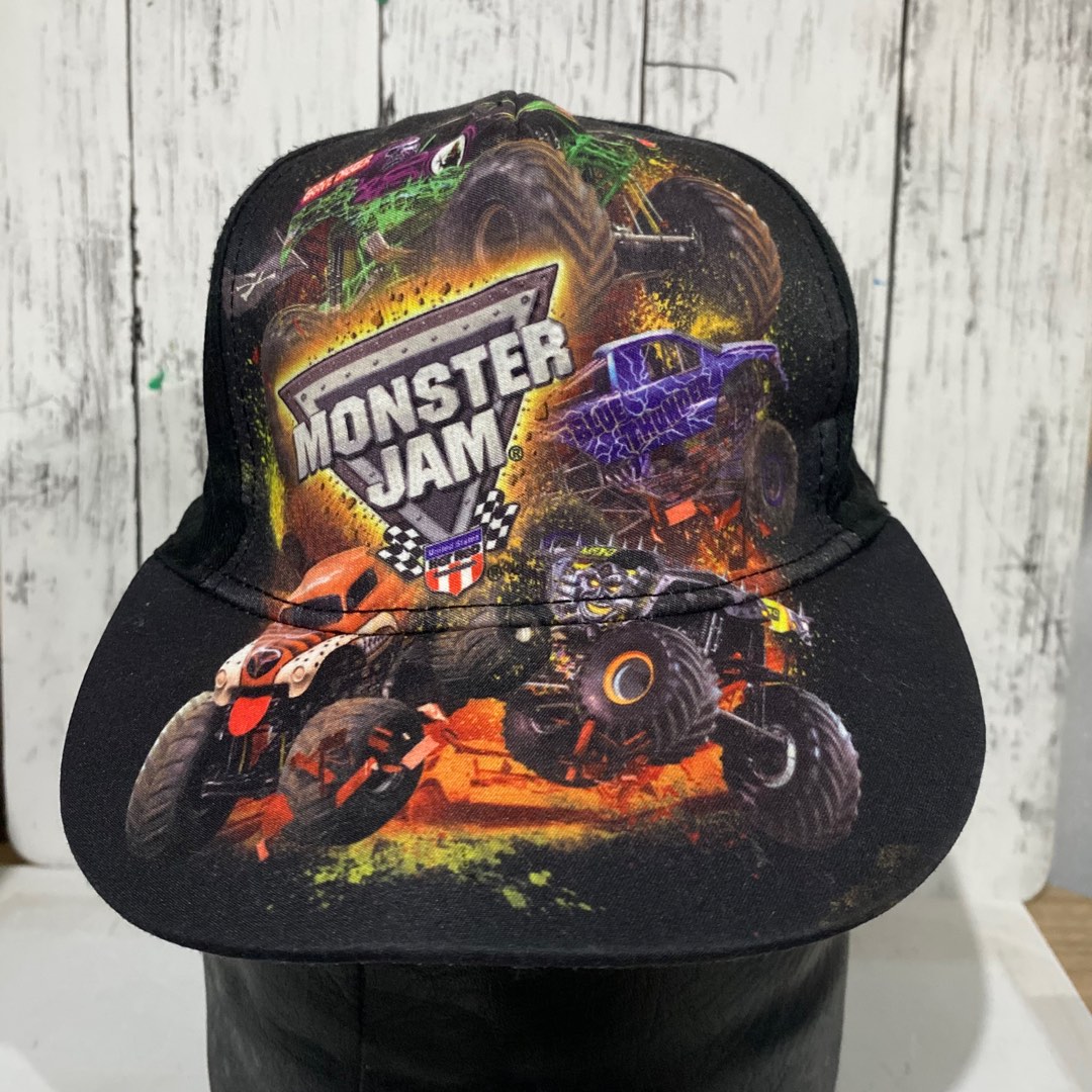 Monster Jam Cap, Men's Fashion, Watches & Accessories, Caps & Hats on ...