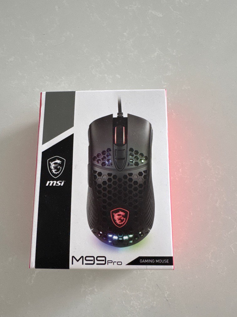 MSI M99 Pro Gaming Mouse - USB wired, Computers & Tech, Parts ...