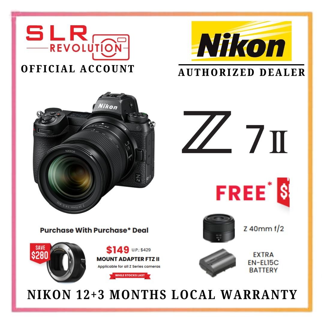 NIKON Z7II BODY / NIKON Z7II 24-70 KIT / NIKON Z7II 24-120 KIT / NIKON ...