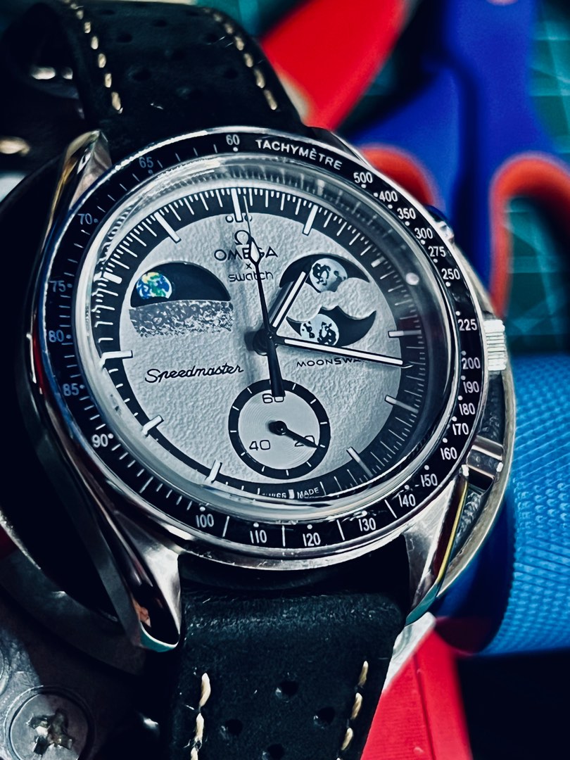 Omega x Swatch mod, Men's Fashion, Watches & Accessories, Watches on ...