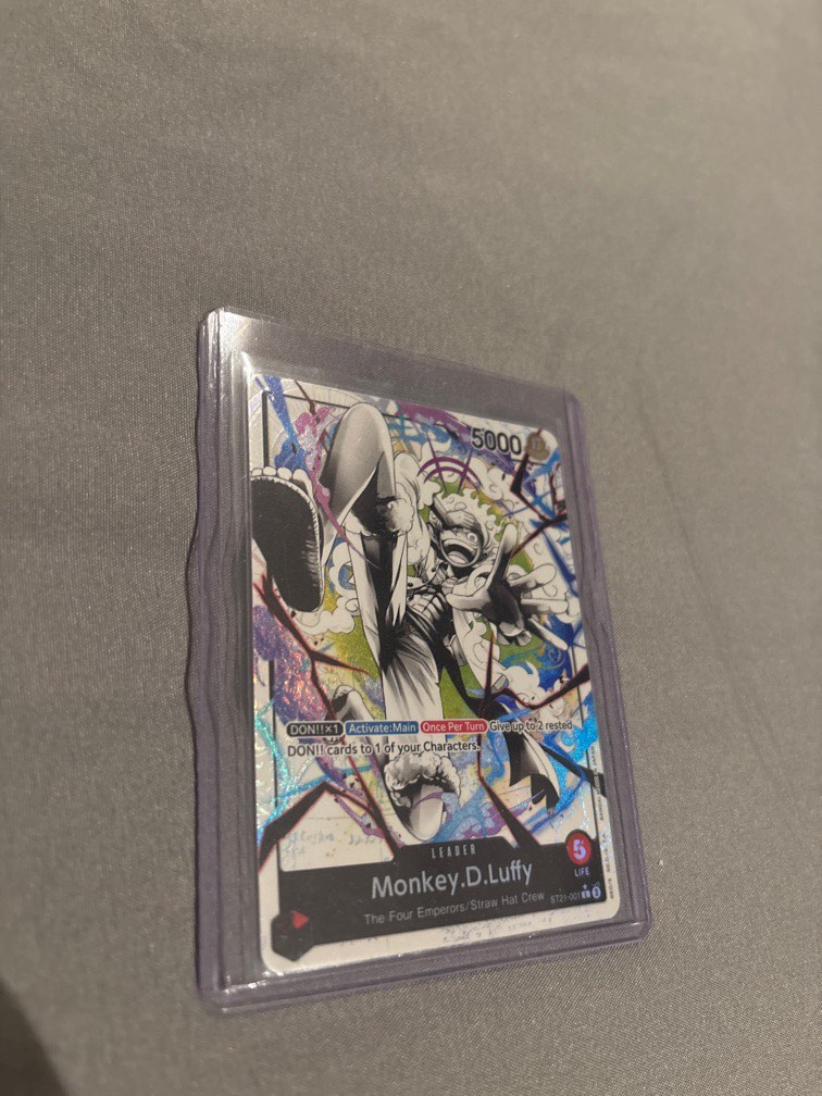 OPTCG ST21-001 (Parallel), Hobbies & Toys, Toys & Games on Carousell