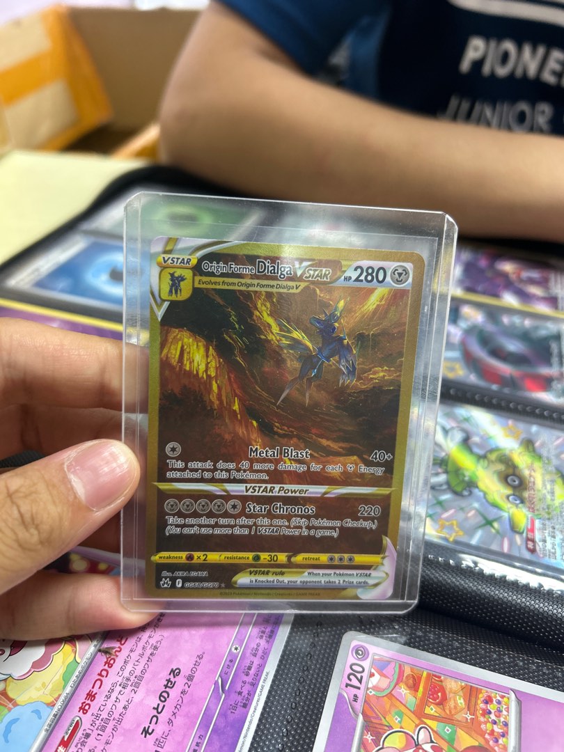 origin forme dialga vstar crown zenith pokemon card, Hobbies & Toys ...