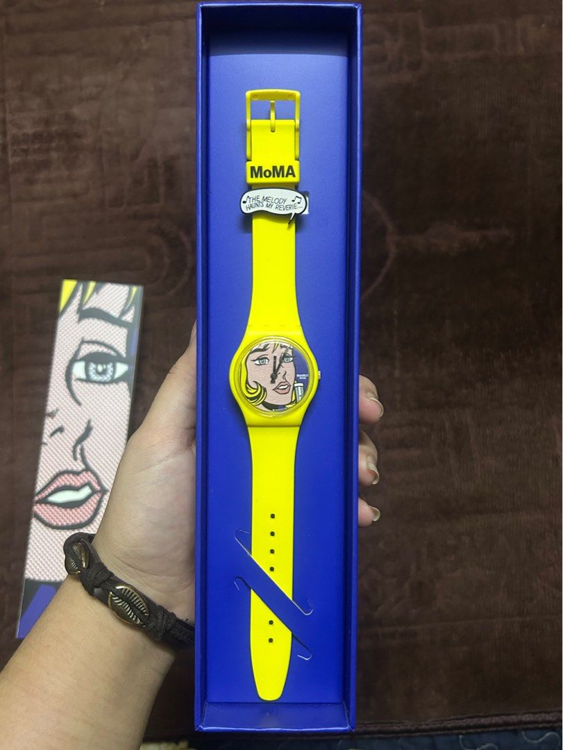 ORIGINAL SWATCH X MoMA REVERIE LIMITED EDITION, Men's Fashion, Watches ...