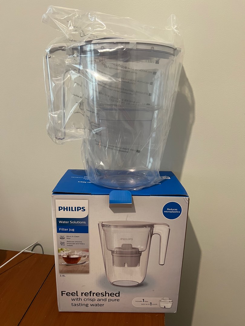 Philips Water Filter Jug Pitcher, Furniture & Home Living, Kitchenware ...