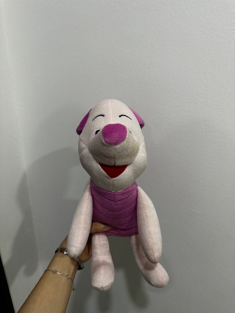 Piglet soft toy plushie, Hobbies & Toys, Toys & Games on Carousell