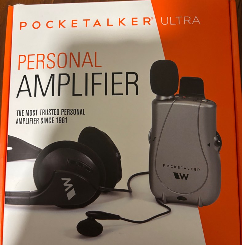 Pocket Talker /Hearing Amplifier, Audio, Other Audio Equipment on Carousell