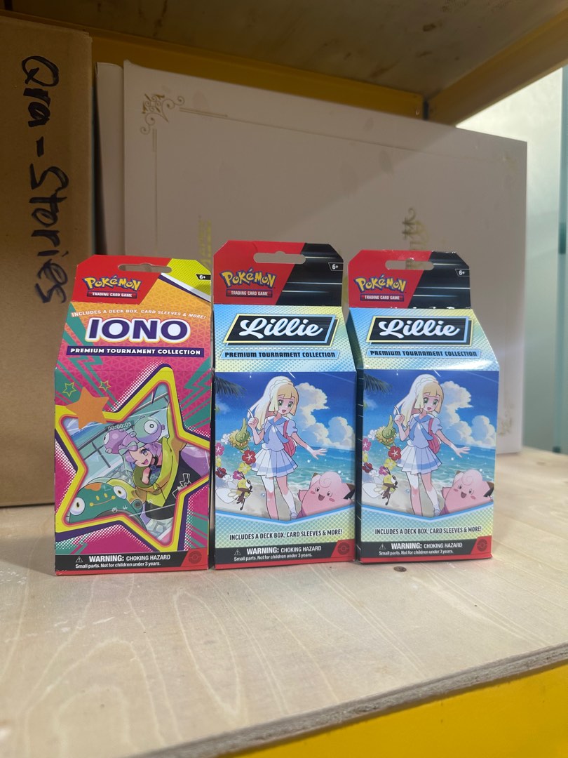 Pokemon Iono Lilie Milk Box, Hobbies & Toys, Collectibles & Memorabilia ...