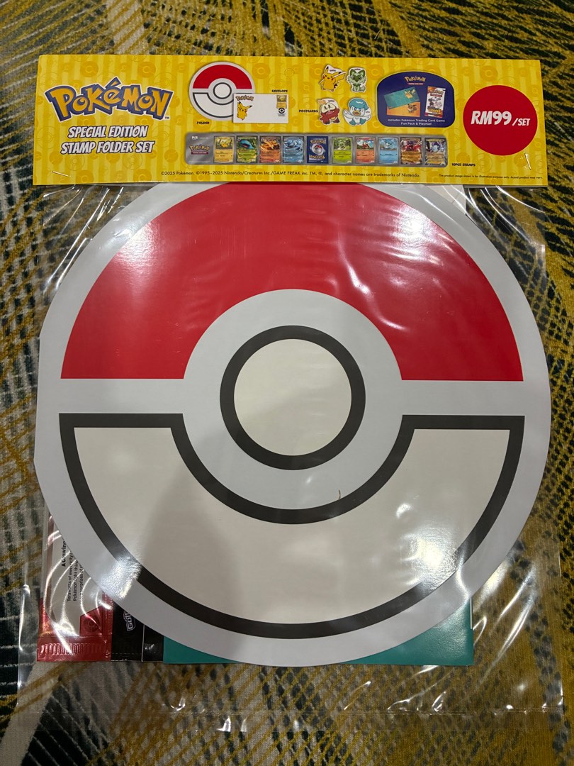 Pokemon Stamp Set, Hobbies & Toys, Collectibles & Memorabilia, Stamps ...