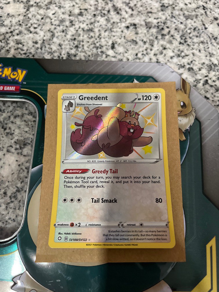 Pokemon tcg - Greendent - shining fate, Hobbies & Toys, Toys & Games on ...