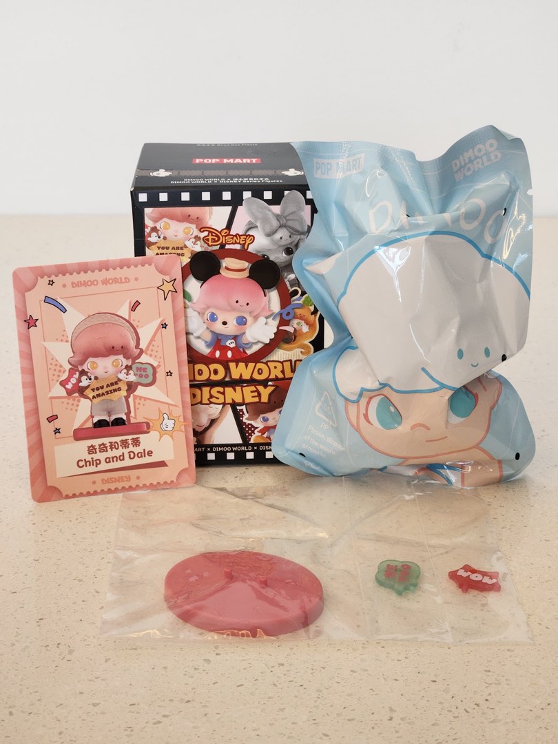 Pop Mart - Dimoo World x Disney (Chip and Dale), Hobbies & Toys, Toys ...