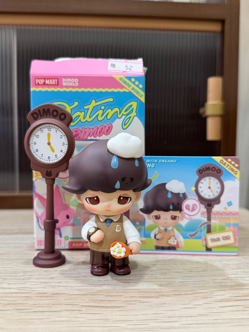 Popmart Dimoo Dating | 100% Original, Hobbies & Toys, Collectibles ...