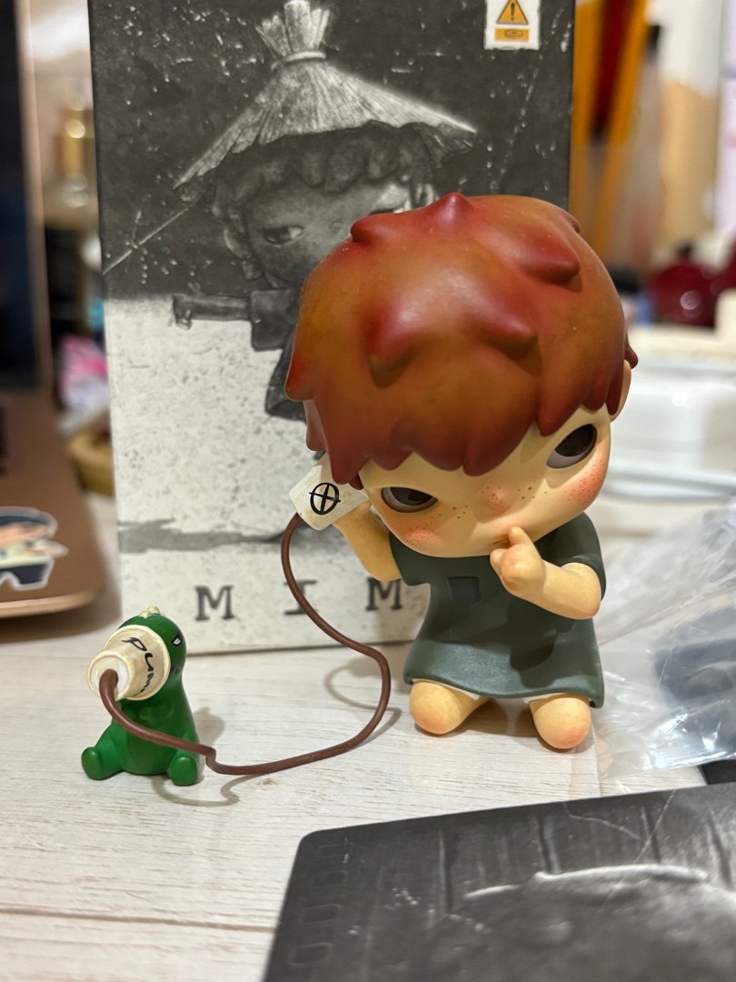 Popmart Hirono Mime Secrecy, Hobbies & Toys, Toys & Games on Carousell