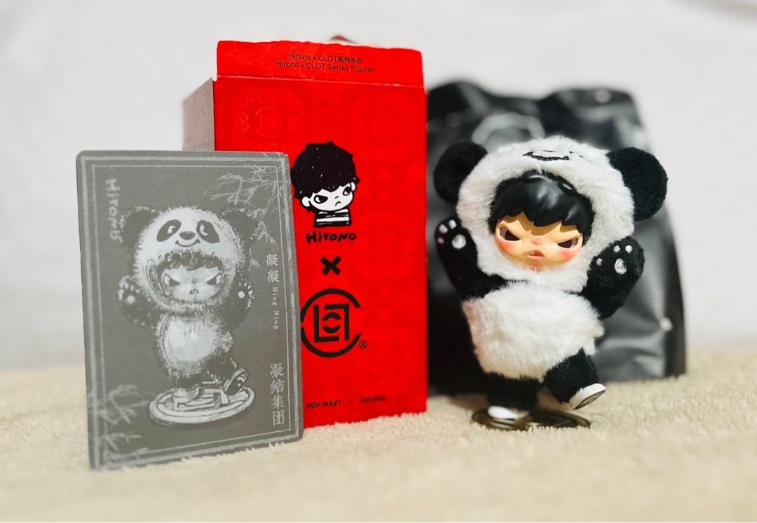 POPMART Hirono x CLOT Secret - Ningning (Unsealed), Hobbies & Toys ...