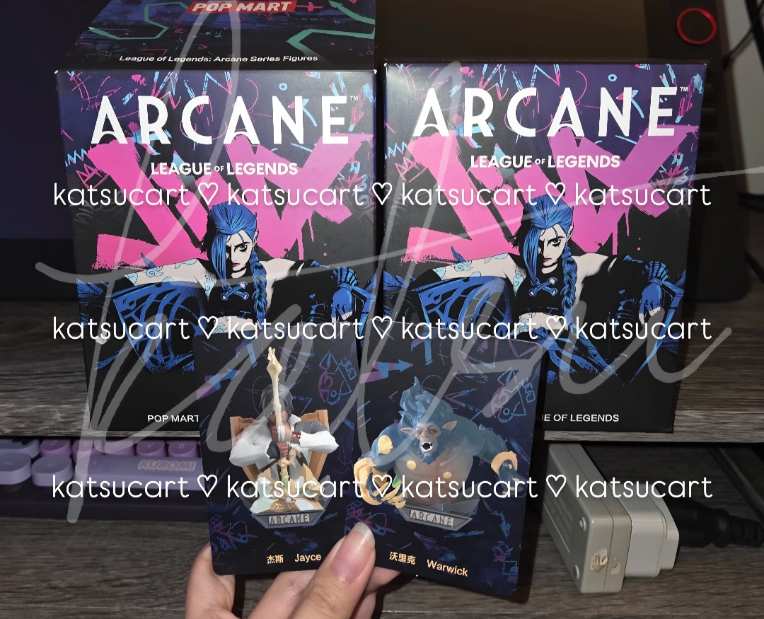 Popmart x League of Legends Arcane: Jayce (MIB), Hobbies & Toys, Toys ...