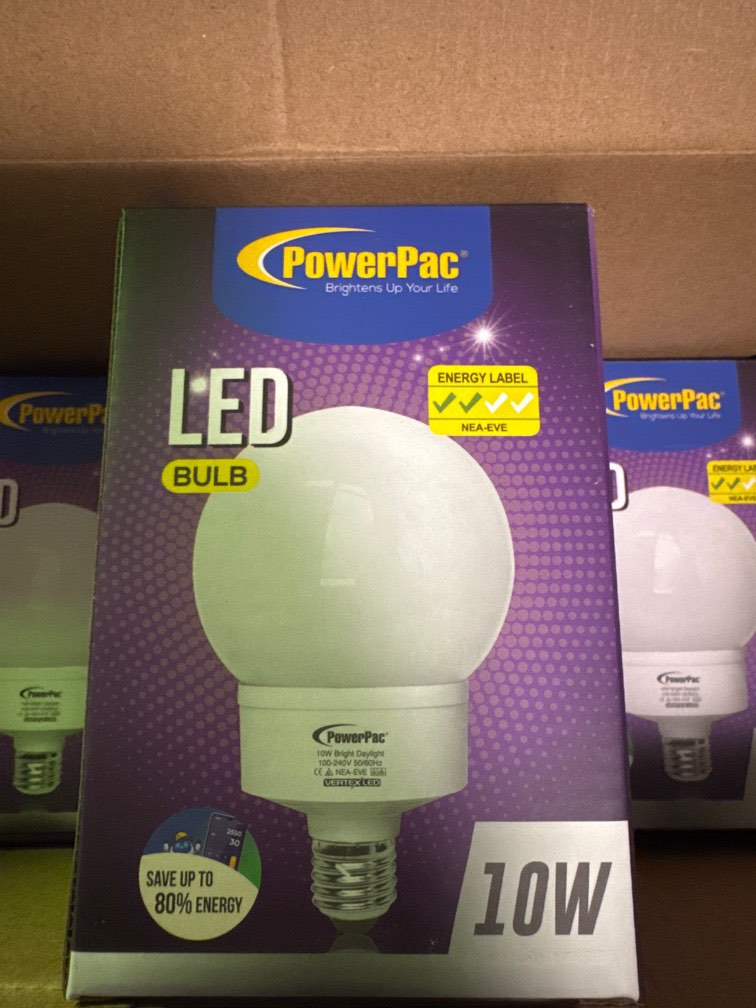 PowerPac Led Bulb PP2110, Furniture & Home Living, Lighting & Fans ...