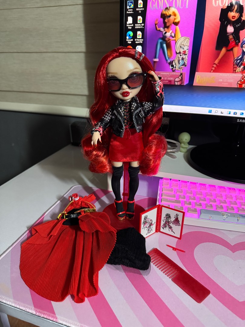Rainbow High Ruby Anderson Fantastic Fashion RH, Hobbies & Toys, Toys ...