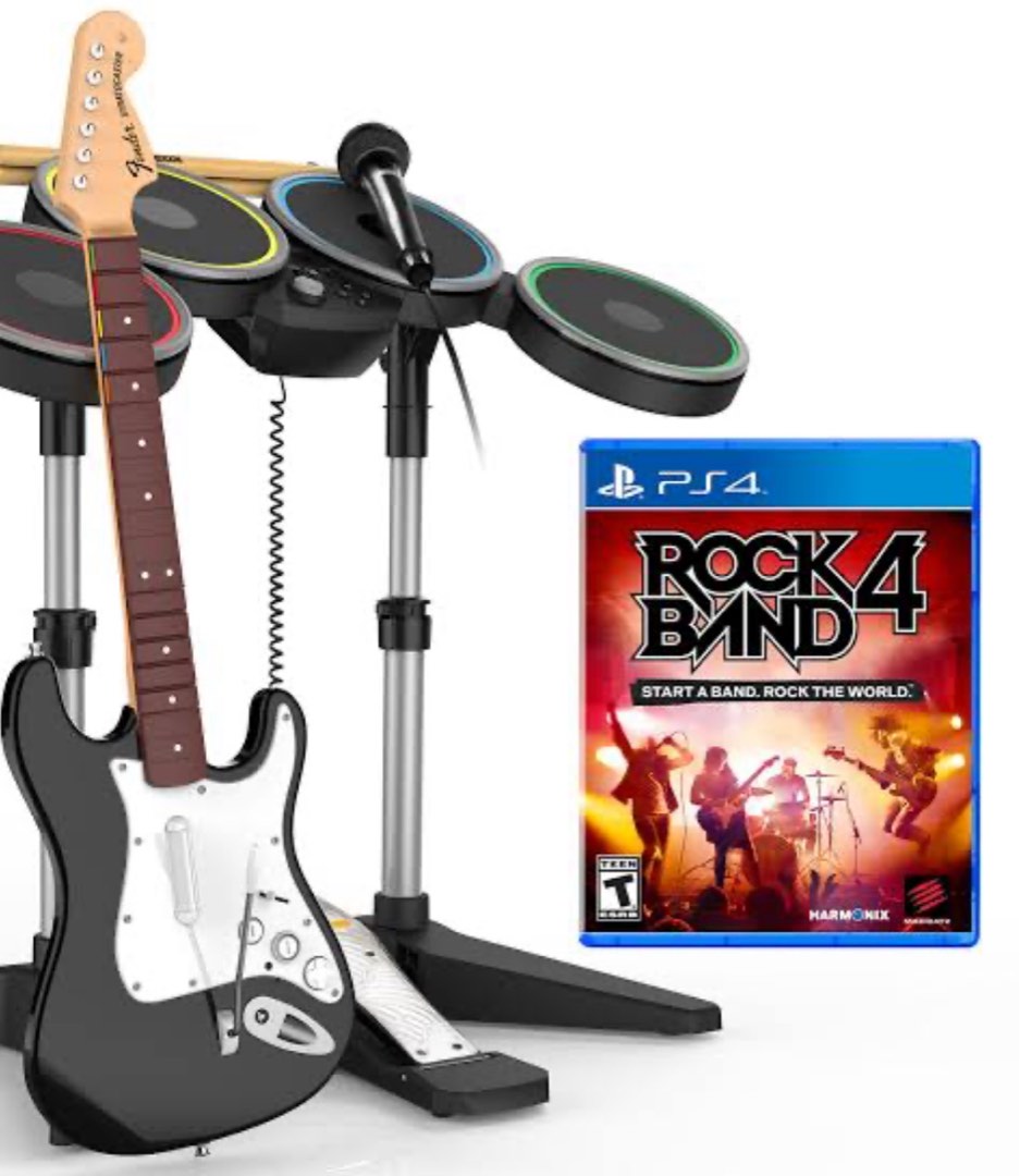 Rock band bundle, Mobile Phones & Gadgets, Other Gadgets on Carousell