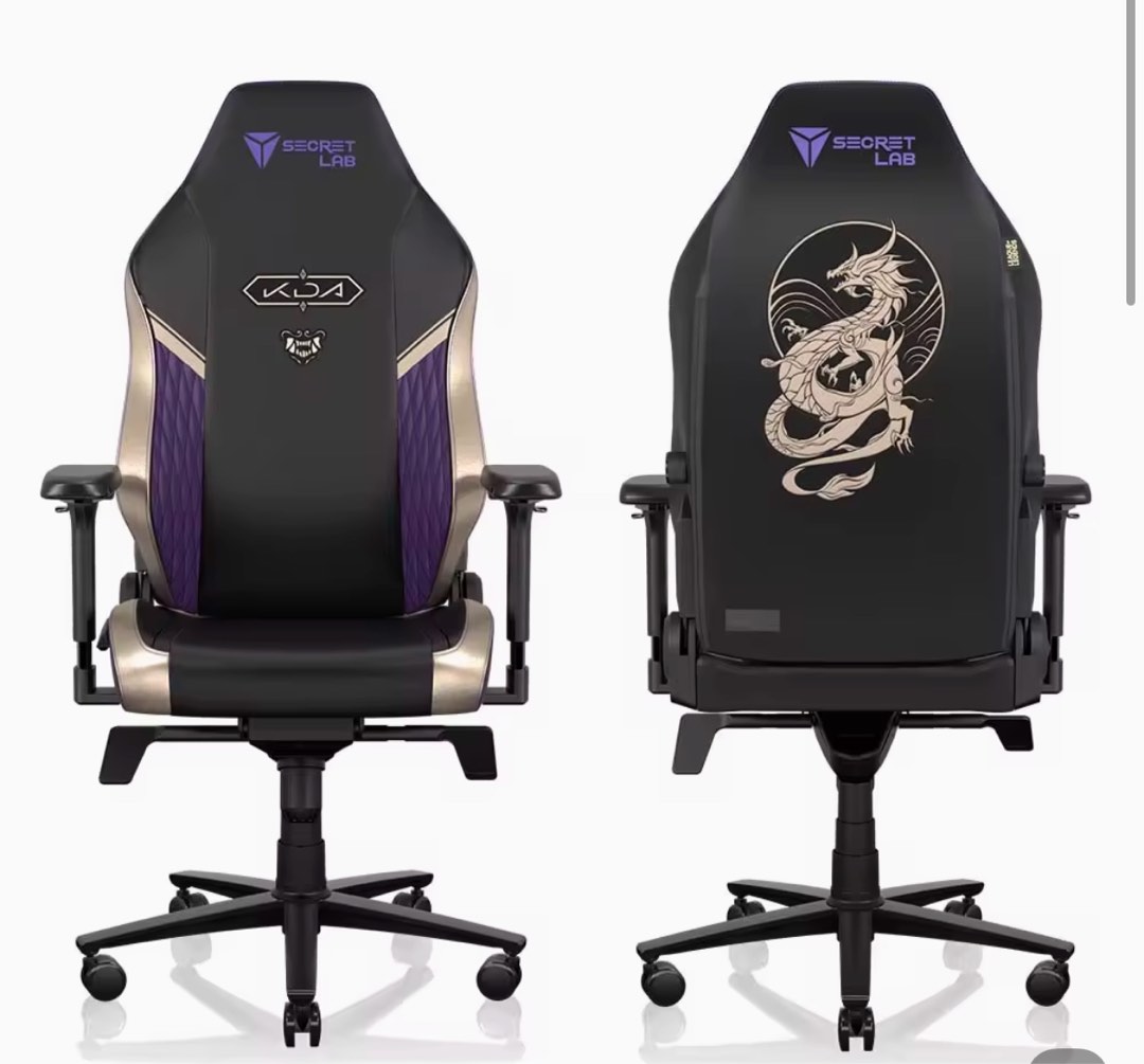Secretlab Gaming Chair KDA Version, Furniture & Home Living, Furniture ...