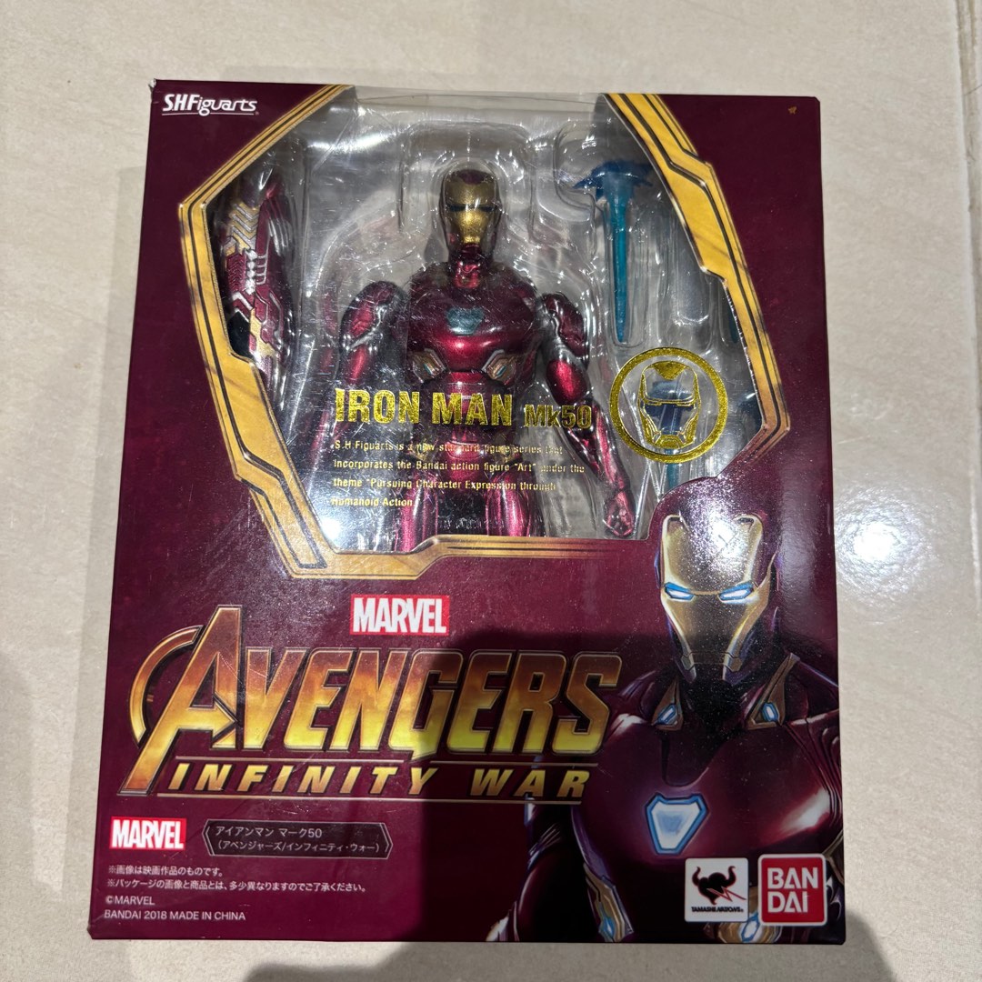 SH Figuarts Avengers Infinity Wars Iron Man (Bootleg), Hobbies & Toys ...