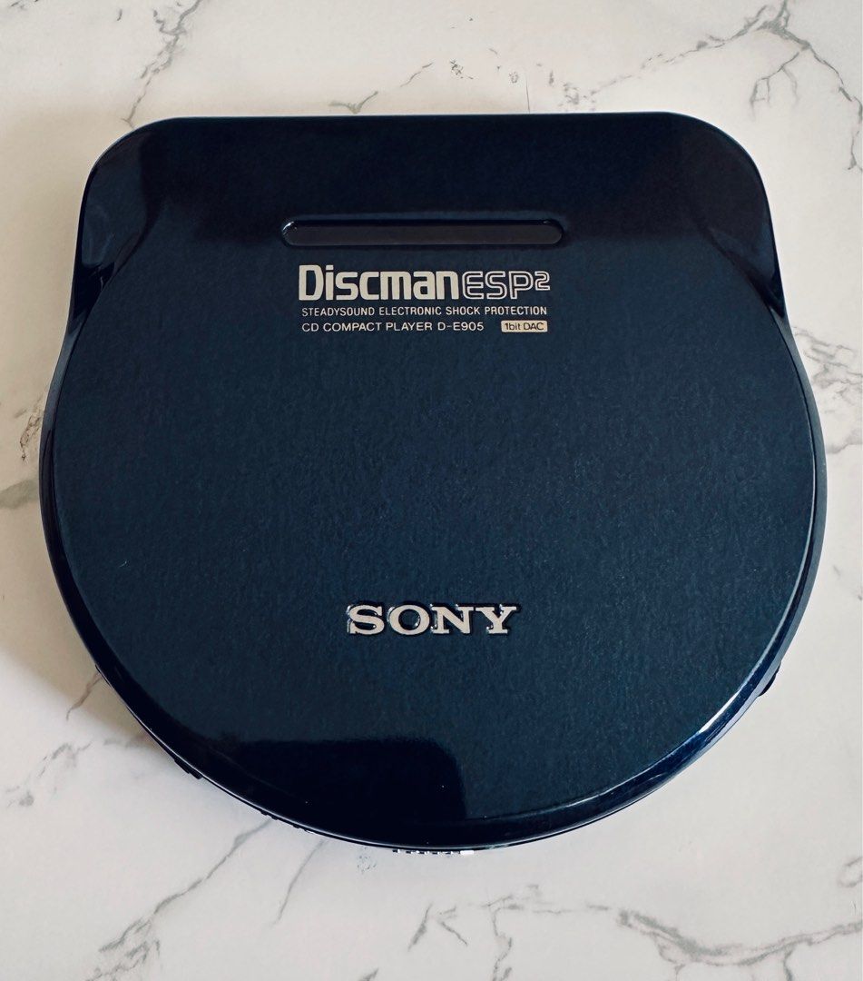 超靚仔Sony Discman D-E905 (名機D-777升級版) 新力 索尼｜1 bit DAC 靚聲｜Mega Bass超重低音 ...