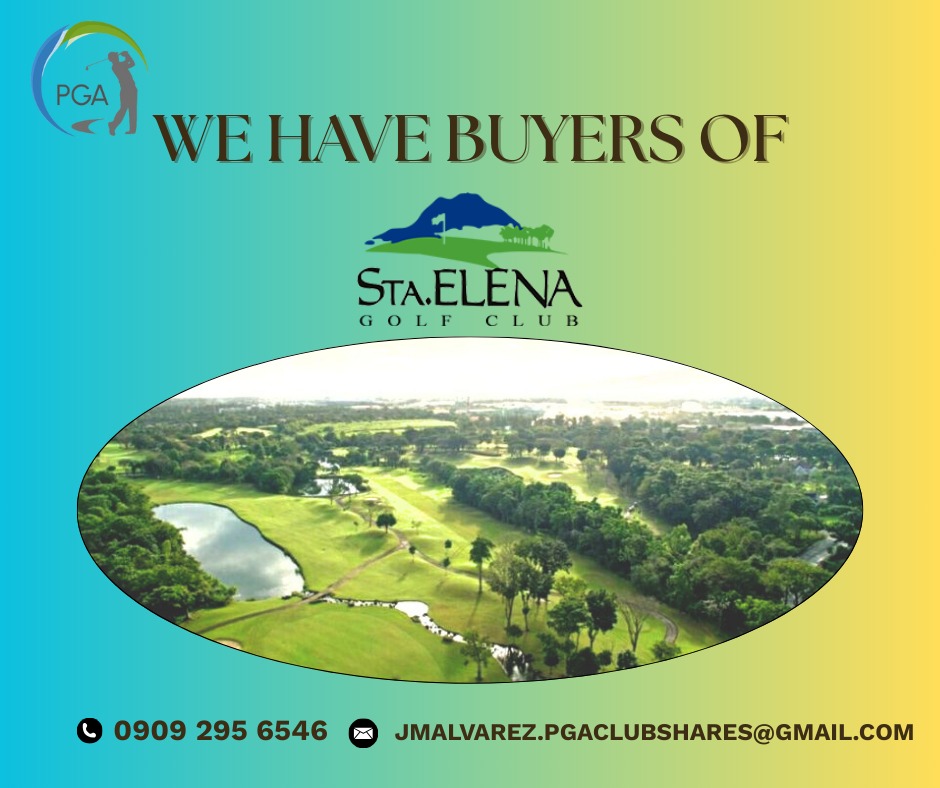 STA ELENA GOLF CLUB, Announcements on Carousell