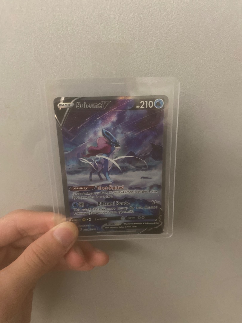 Suicune V Crown Zenith Galarian Gallery Pokemon TCG, Hobbies & Toys ...