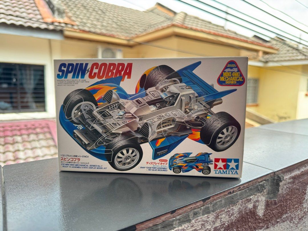 Tamiya 95567 1/32 Mini 4WD Mechanical Series Spin Cobra, Hobbies & Toys ...