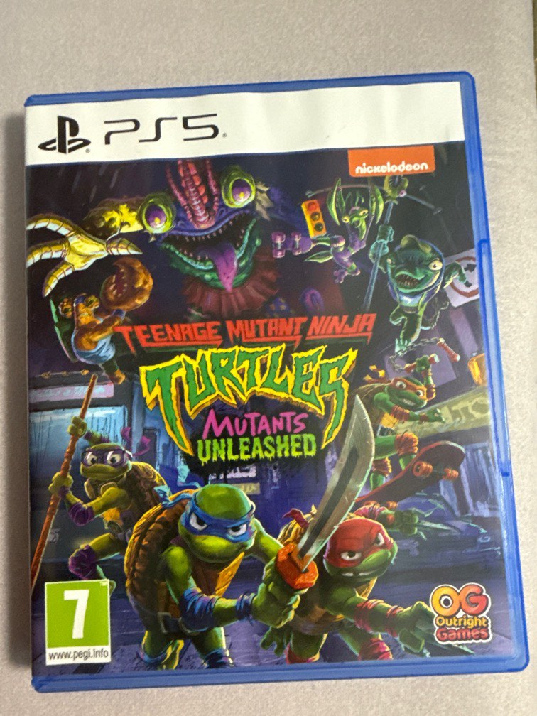 Teenage Mutant Ninja Turtles Mutants Unleashed ps5, 電子遊戲, 電子遊戲 ...