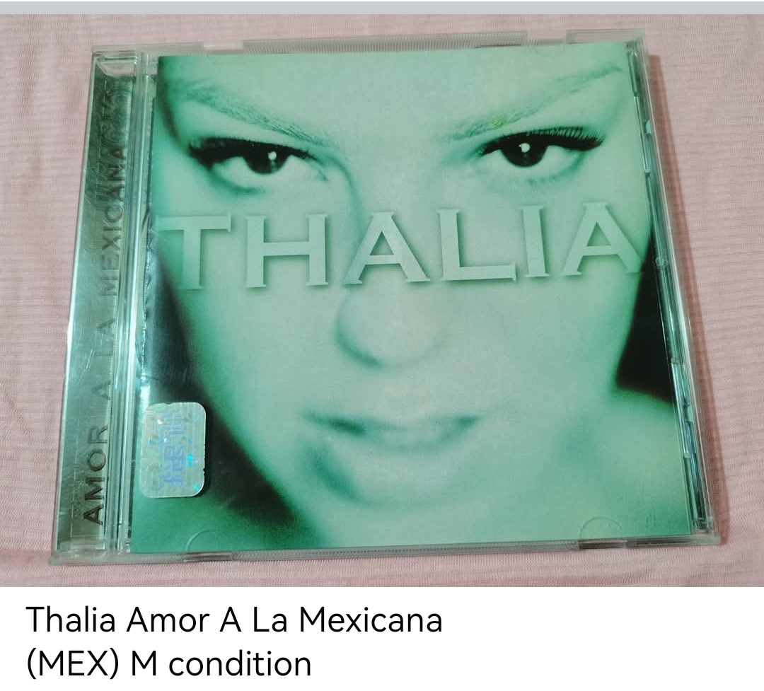 Thalia Amor A La Mexicana CD (unsealed), Hobbies & Toys, Music & Media ...