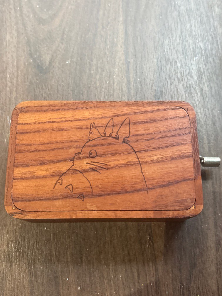 Totoro music box, Hobbies & Toys, Music & Media, Musical Instruments on ...