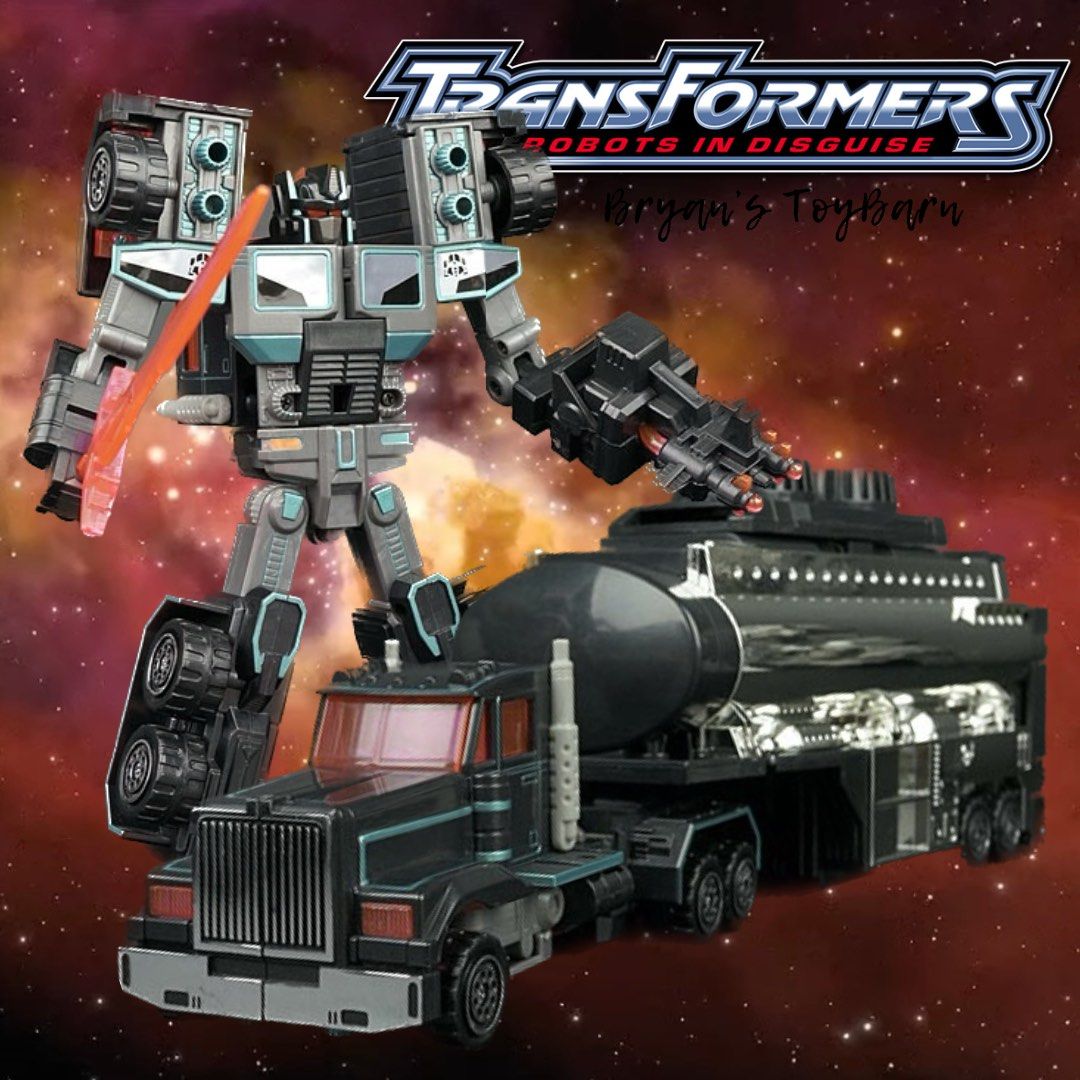 Transformers Scourge Tanker Truck Robot in Disguise RID Series Leader ...