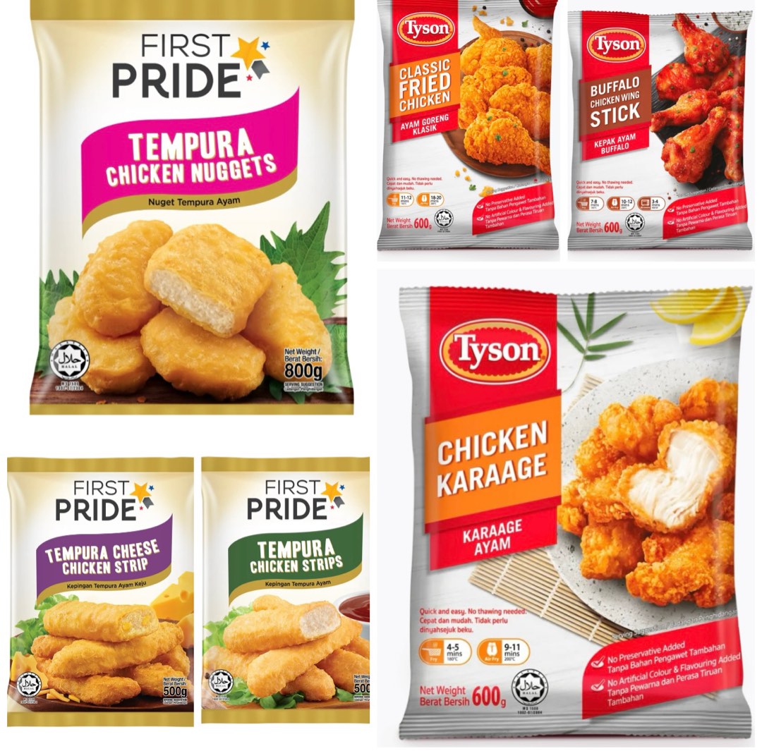 Tyson & First Pride Nugget Buddle pack mix, Food & Drinks, Chilled ...