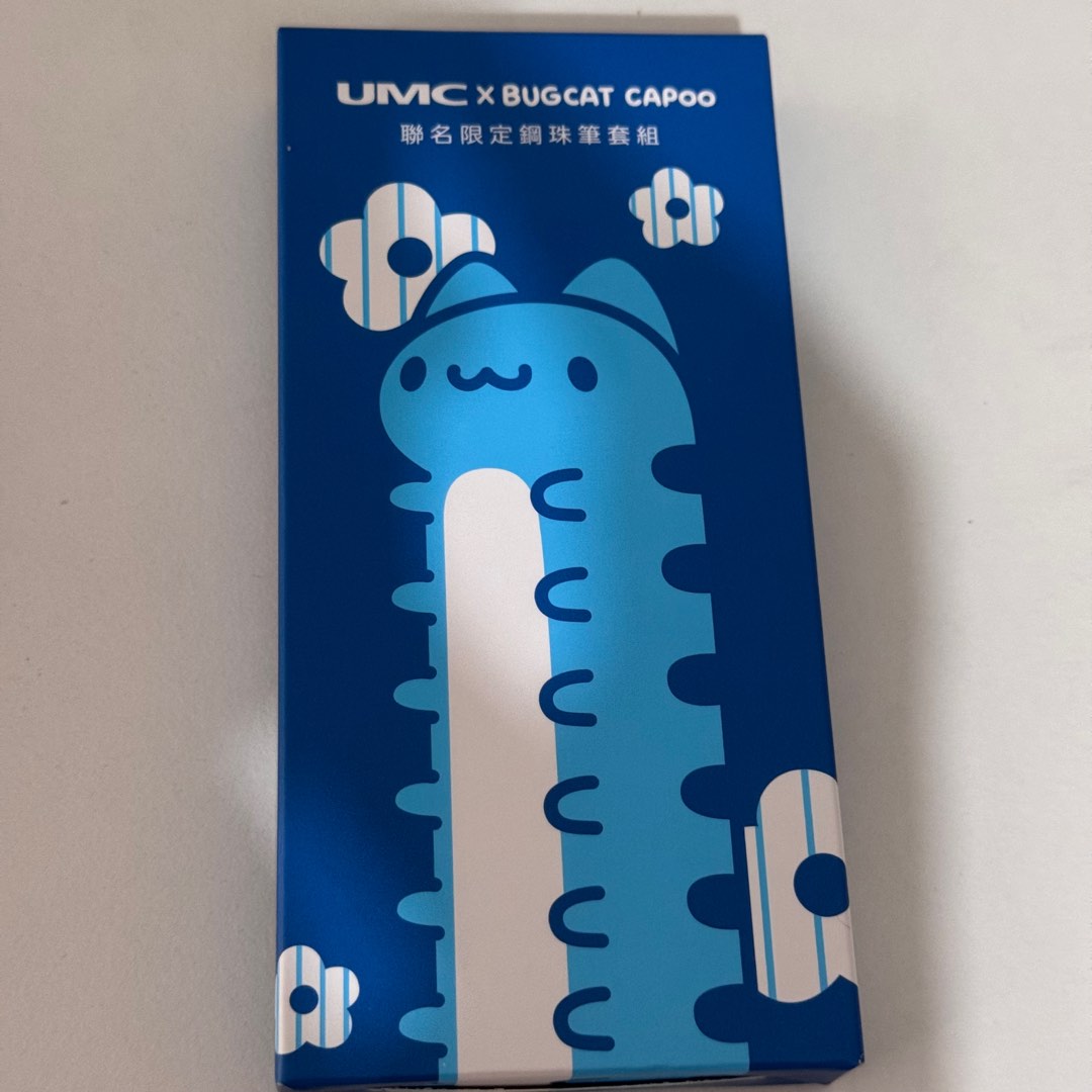 UMC×BUGCAT CAPOO 咖波聯名限定鋼珠筆套組~, 哩哩扣扣, 其他在旋轉拍賣