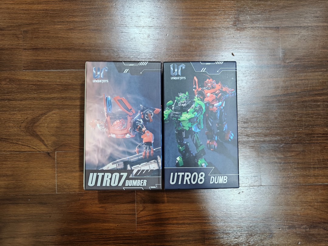 (Set of 2) Unique Toys R07 Dumber (not Transformers ROTF Mudflap) + R08 ...