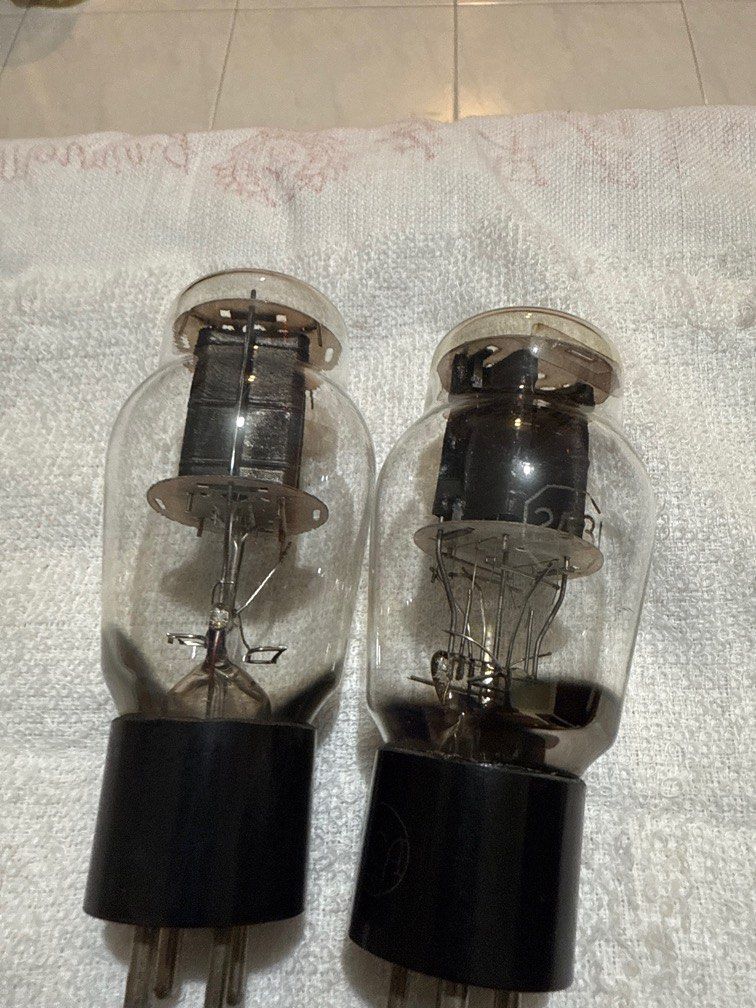 USED RCA 2A3 output Tube(2)., Audio, Other Audio Equipment on Carousell