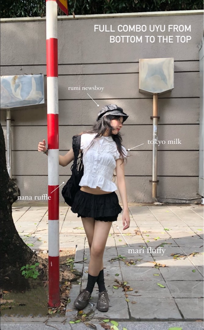 UYU LABEL, Women's Fashion, Tops, Blouses on Carousell