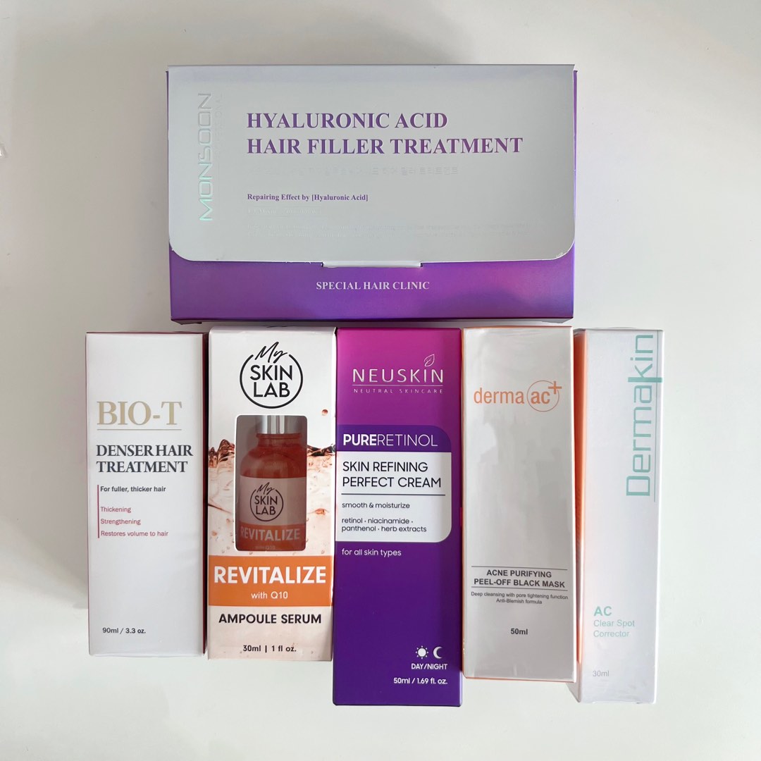 Venus Beauty Monsoon Hair Filler Treatment Hyaluronic Acid Bio-T Denser ...